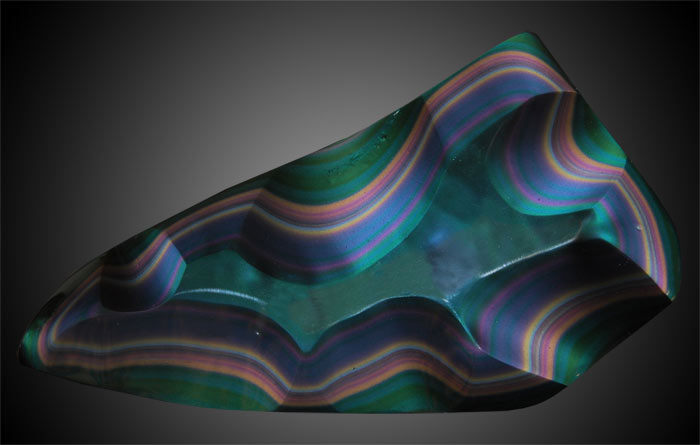 Siber + Siber | polished-stone-objects-rainbow-obsidian